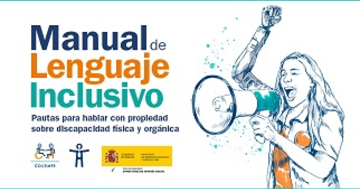 Cocemfe publica el MANUAL DE LENGUAJE INCLUSIVO