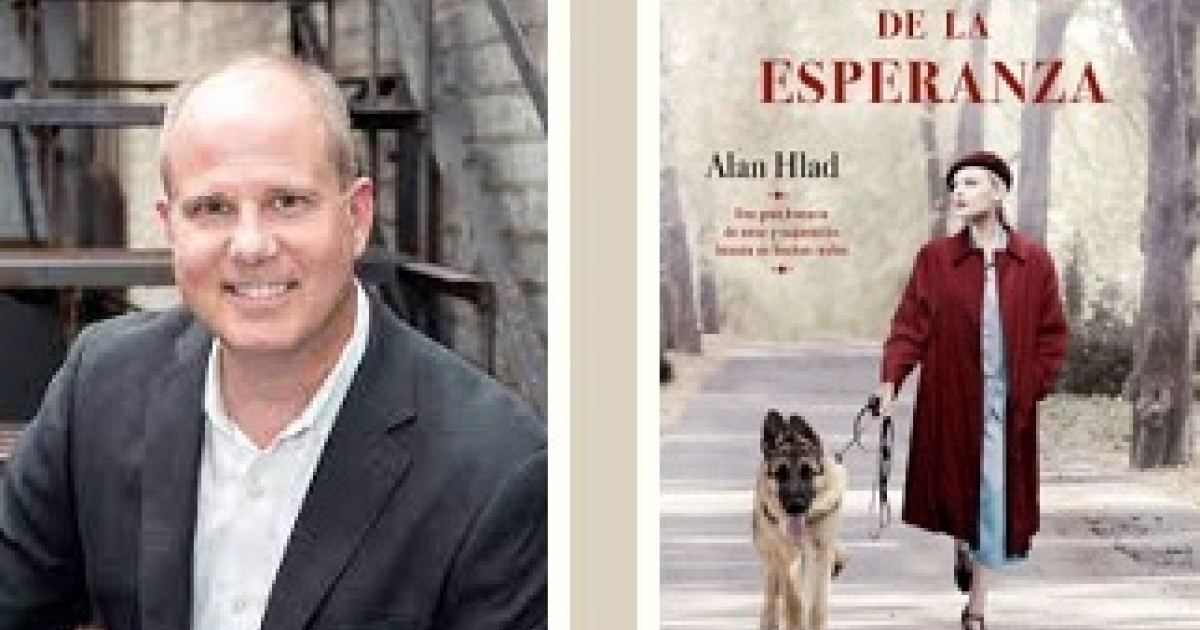 Alan Hlad presenta en España su novela LA LUZ DE LA ESPERANZA